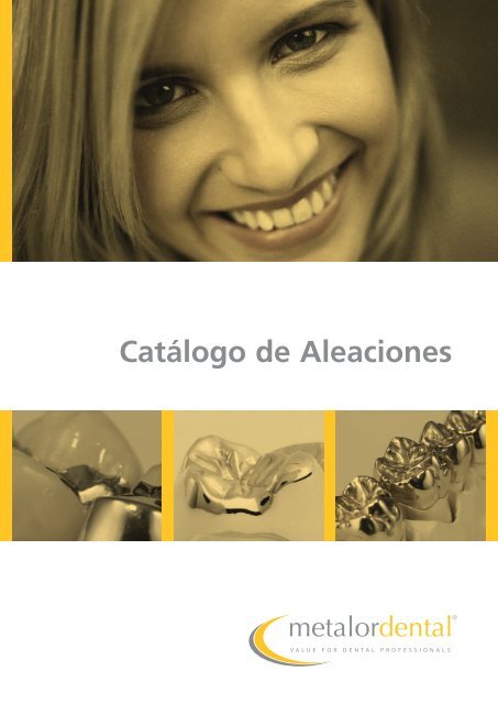 Catálogo de aleaciones