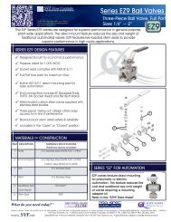 Series HBEV Ball Valve - SVF Flow Controls, Inc.