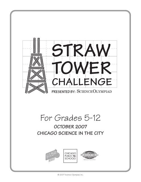 Straw Tower Challenge - Science Olympiad