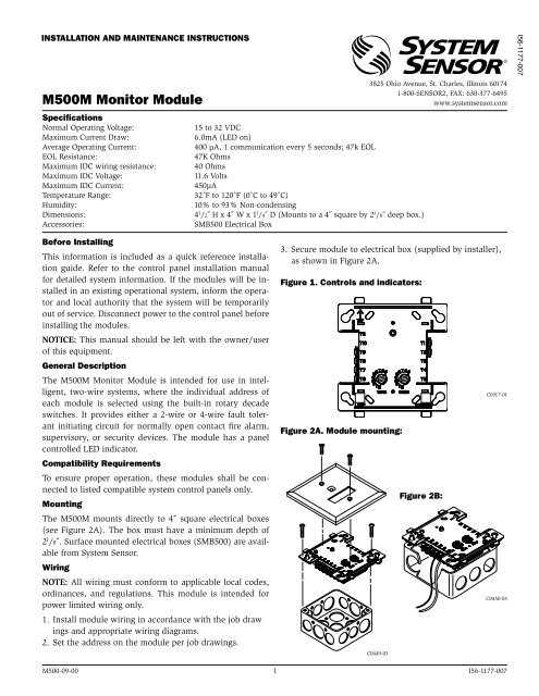M500M Monitor Module