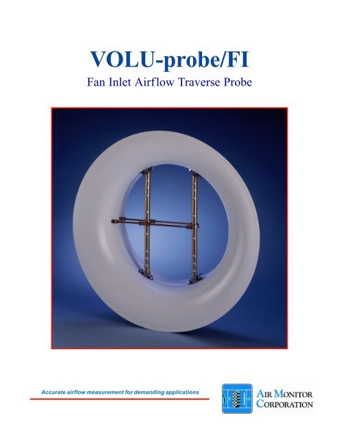 VOLU-probe/FI - Air Monitor Corporation