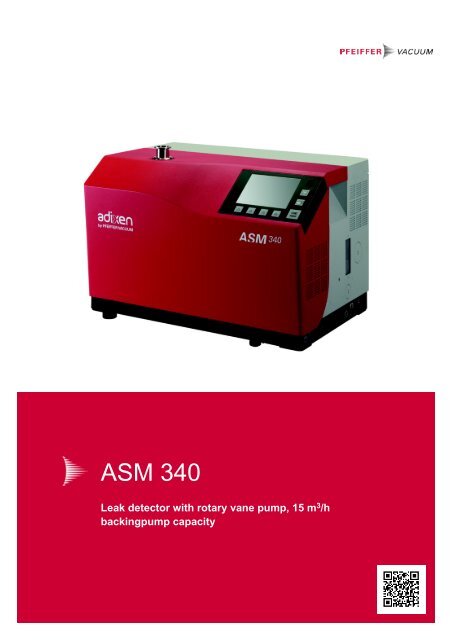 ASM 340 - Pfeiffer Vacuum