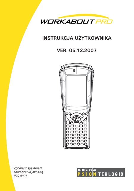 WORKABOUT PRO G2 â Instrukcja - Axed