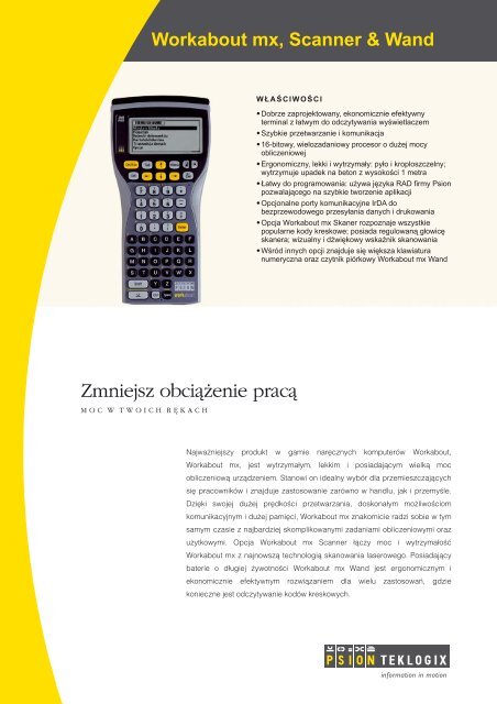 Psion Teklogix - Workabout mx - Axed