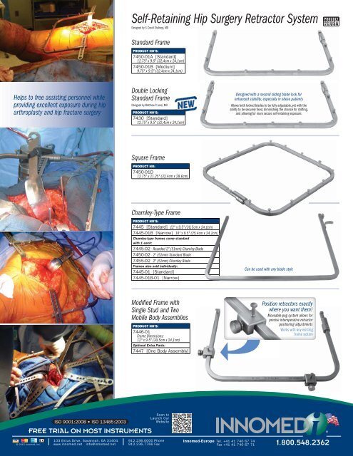 Download Product Brochure (PDF) - Innomed, Inc.