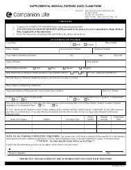 Claim Form - Special Insurance Services