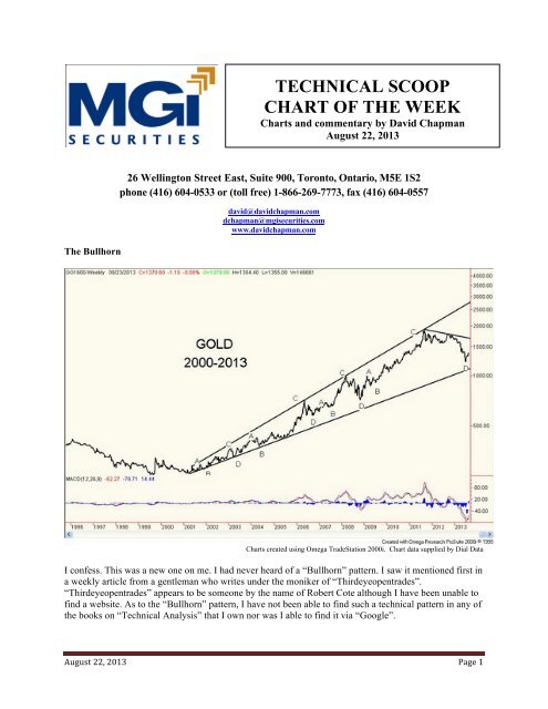 David Chapman - 321Gold