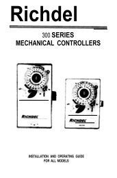 Richdel Lawn Genie 446PRI Controller Owner's ... - Irrigation Direct