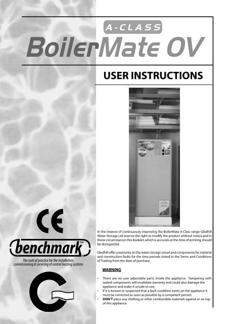 BoilerMate A-Class OV - Boiler servicing | Boiler maintenance