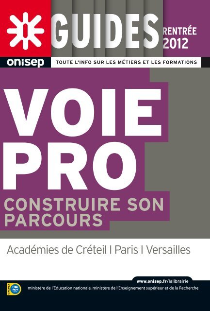 VOiE PRO : CONStRuiRE SON PARCOuRS - Orientation