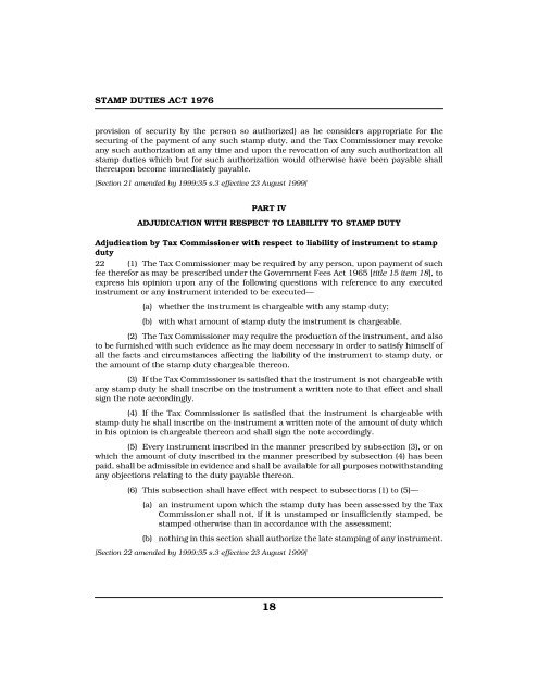 STAMP DUTIES ACT