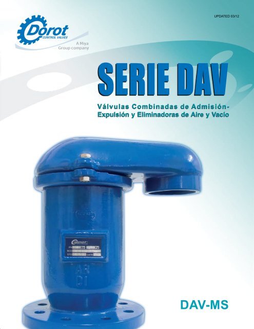 DAV-MS - Dorot Control Valves
