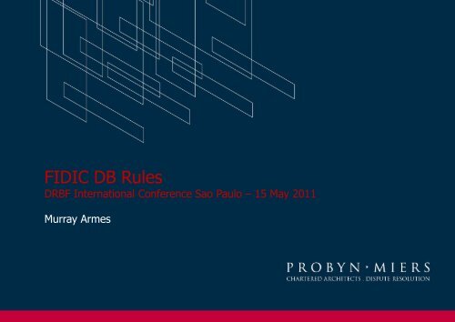 FIDIC DB Rules - drbfconferences.org