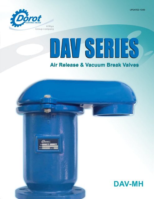 DAV-MH - Dorot Control Valves