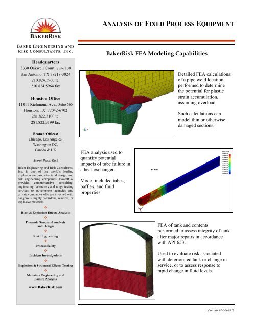 ANALYSIS OF FIXED PROCESS