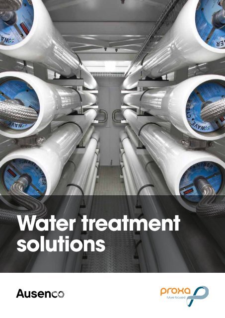 water treatment solutions brochure - Ausenco
