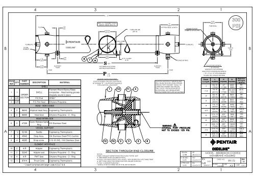 Non-Coded - Pentair Codeline