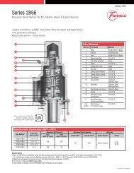 Series 2700 - Farris Engineering - Curtiss Wright Flow Control