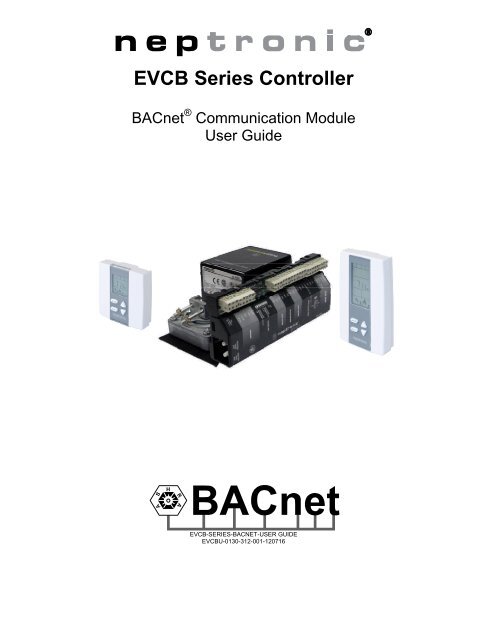 EVCB Series Controller - Neptronic