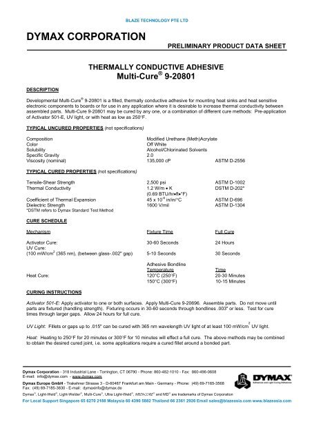 Datasheet - Blaze Technology Pte Ltd.