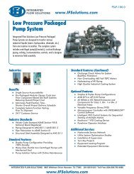Ammonia Flow Control Unit - Integrated Flow Solutions