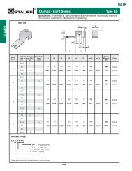 Stauff Hydraulic Clamps--U-Bolt Clamps