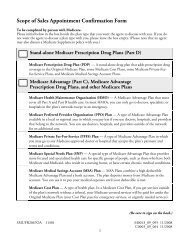 Scope of Sales Appointment Confirmation Form Stand-alone ...