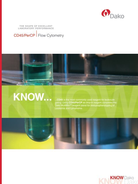 CD45/PerCP Flow Cytometry - Dako