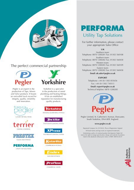 Performa Utility Tap Solutions