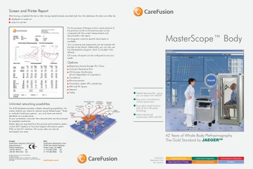 MasterScopeâ ¢ Body - CareFusion