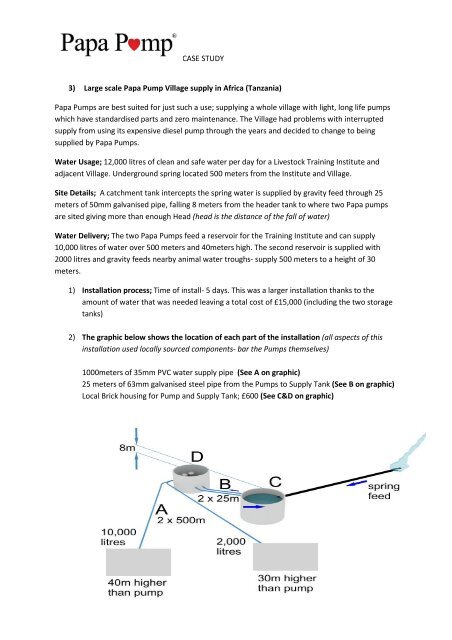 Papa Pump Case Study 3 - Africa Example - Connicks