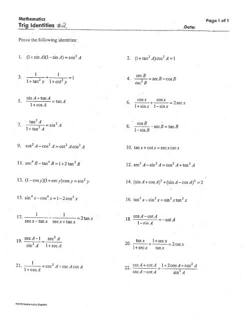 Trig Identities - Day 2 and 3 - Nov16.pdf - RHHS - Math