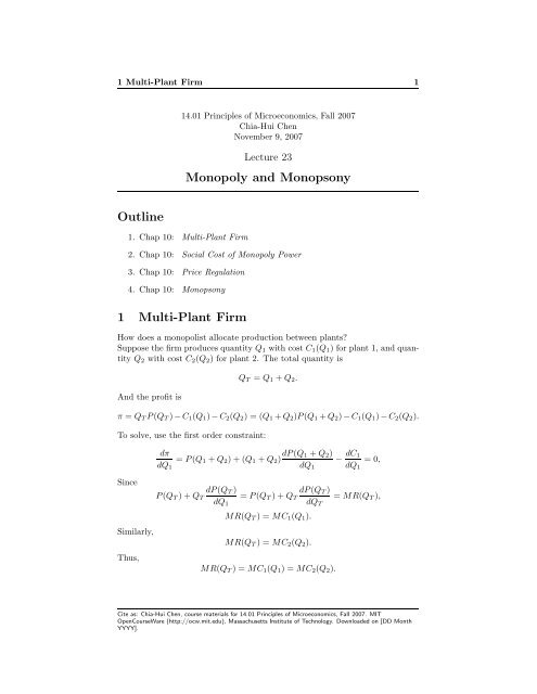 Lecture (23).pdf - MIT OpenCourseWare