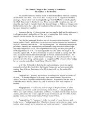 The Tyler's Toast - Kamloops Freemasons