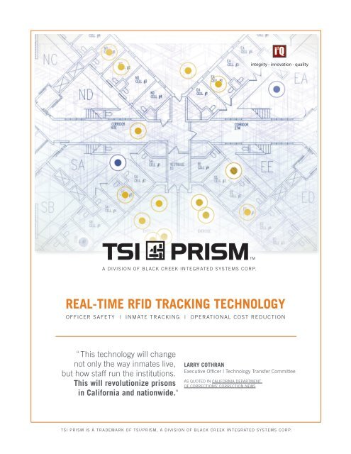 REAL-TIME RFID TRACKING TECHNOLOGY - Black Creek