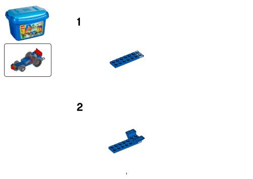 Lego LEGO® Brick Box 4626 - Lego® Brick Box 4626 4626 Race Car - 3