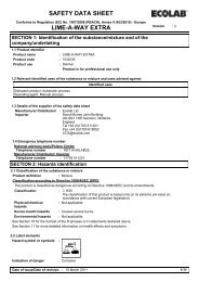 SAFETY DATA SHEET Ecobrite Complete Plus - Den Helder Stores