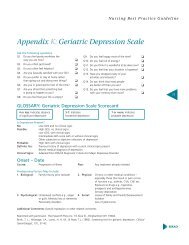 Geriatric Depression Scale (Long Form) Make check mark () in ...