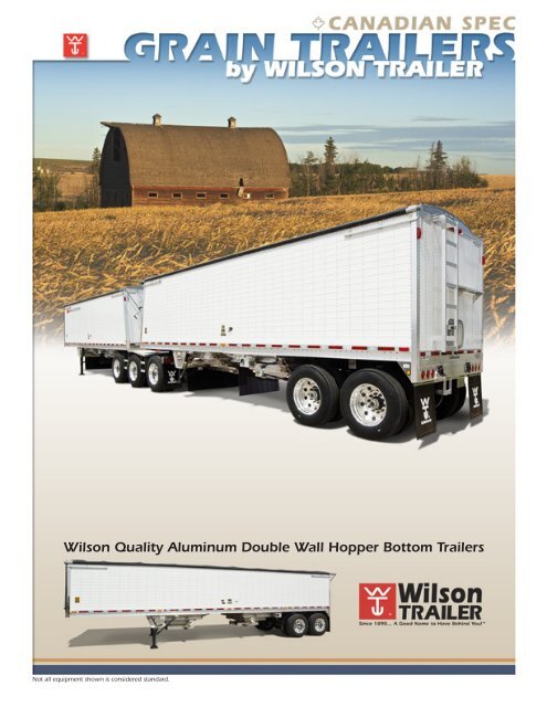 Wilson Quality Aluminum Double Wall Hopper ... - Wilson Trailer