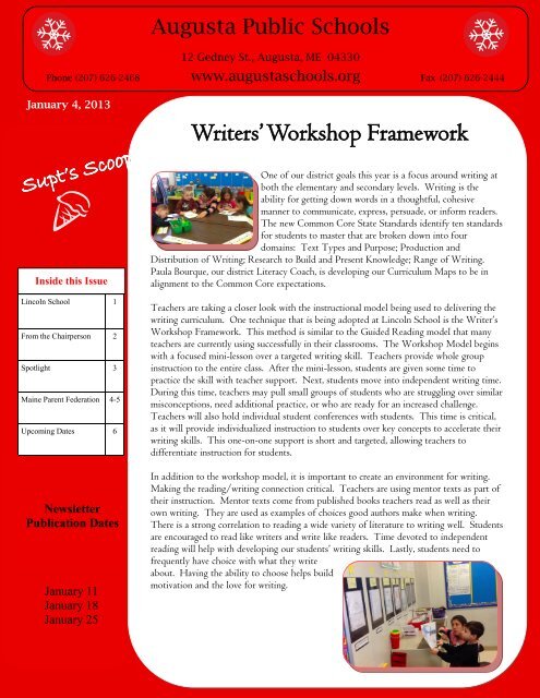 Writers' Workshop Framework