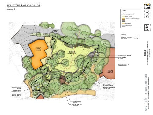 SITE LAYOUT & GRADING PLAN - Oregon Zoo
