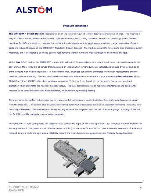 PRODUCT CHRONICLE The