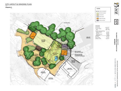 SITE LAYOUT & GRADING PLAN - Oregon Zoo