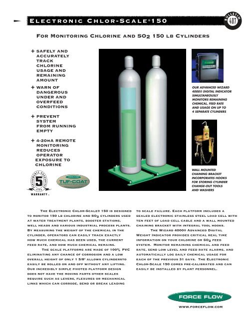 Electronic Chlor-ScaleÂ®150 - Force Flow