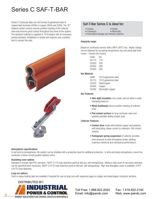Series C SAF-T-BAR - Industrial Power & Control