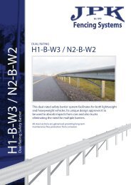 Safety Barrier N2 B W1 - JPK Fencing