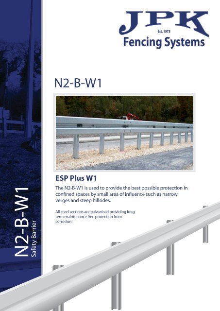 Safety Barrier N2 B W1 - JPK Fencing