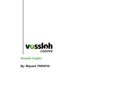 Vossloh Cogifer Logo Vossloh Cogifer UK Global Railway Review