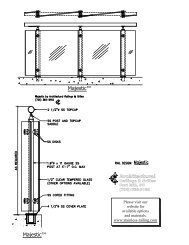 pdf railing detail - Stainless Railings
