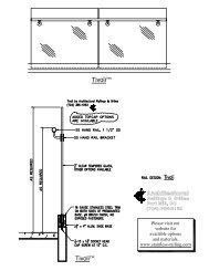 pdf railing detail - Stainless Railings